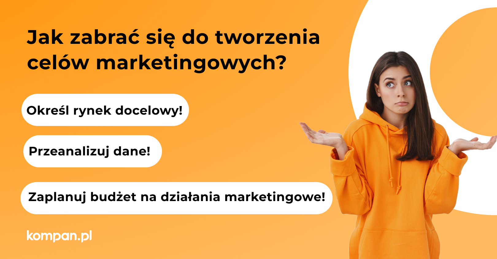 Cele marketingowe firmy - definicja i przykłady | Kompan.pl